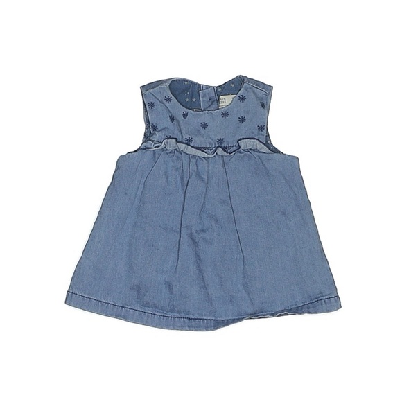 Zara | Dresses | 3 Months 62cm Baby Girl Zara Denim Dress | Poshmark
